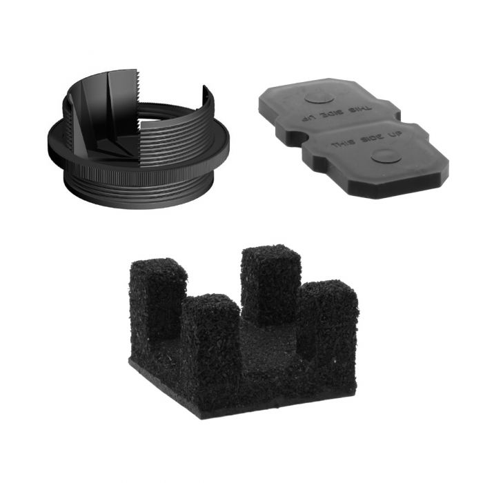 RynoDeckSupport Decking Cradles & Cradle Shims | About Roofing