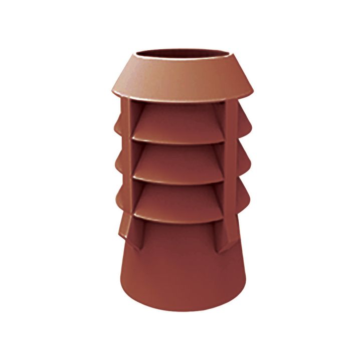 Louvre Clay Chimney Pot 450mm / 600mm / 750mm / 900mm Red / Buff ...